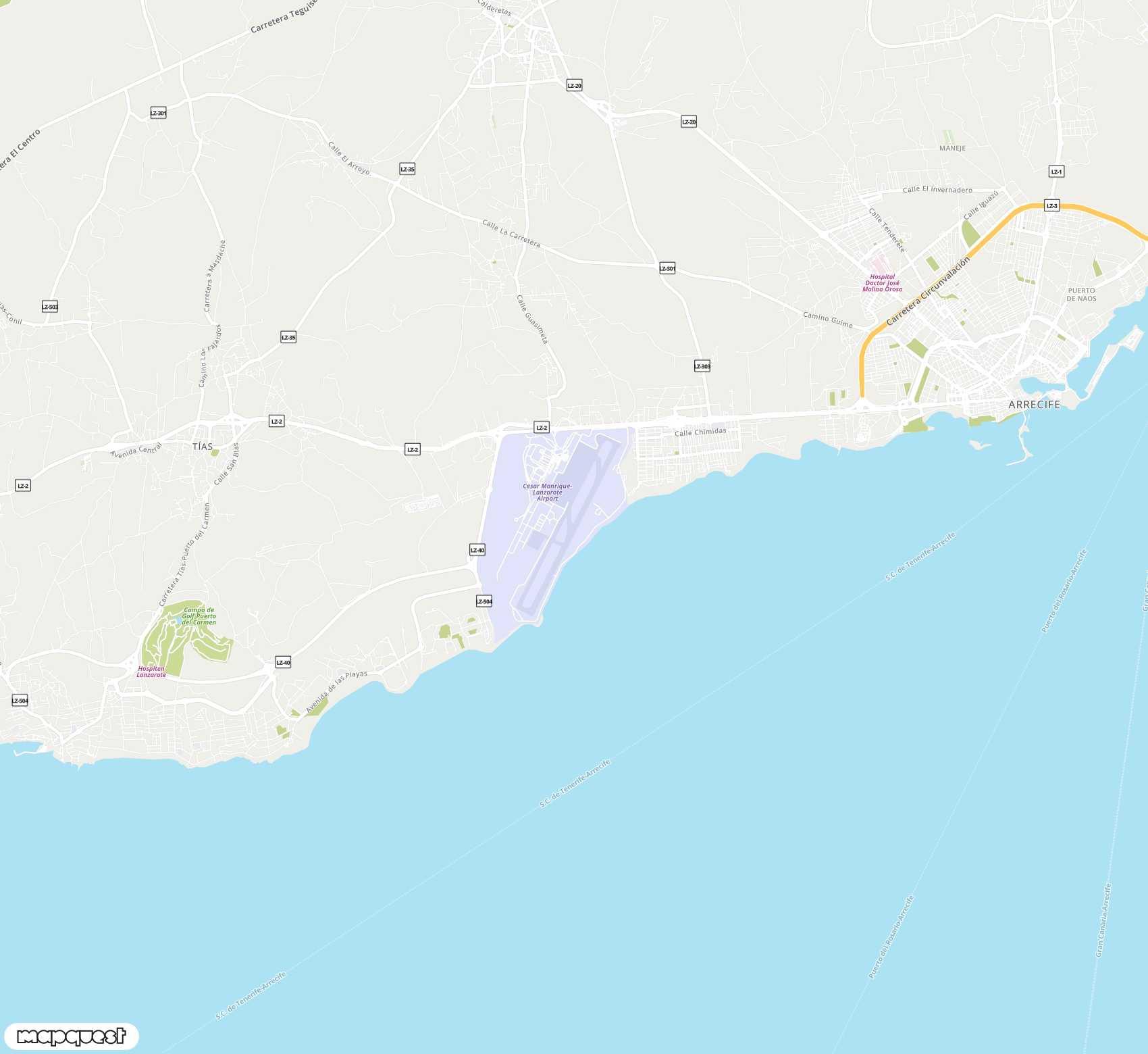 Informations about César Manrique-Lanzarote international airport (ACE)