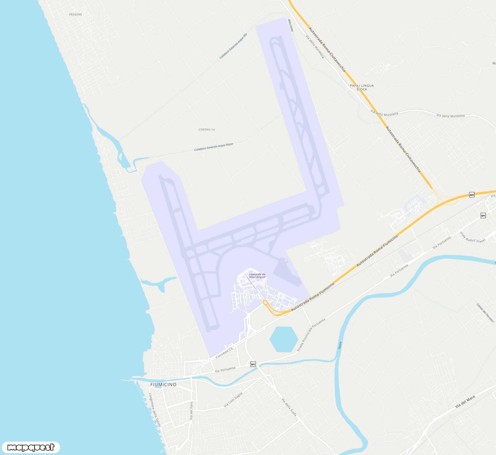 Infos sur l'Aéroport international de Rome Fiumicino Leonardo da Vinci ...