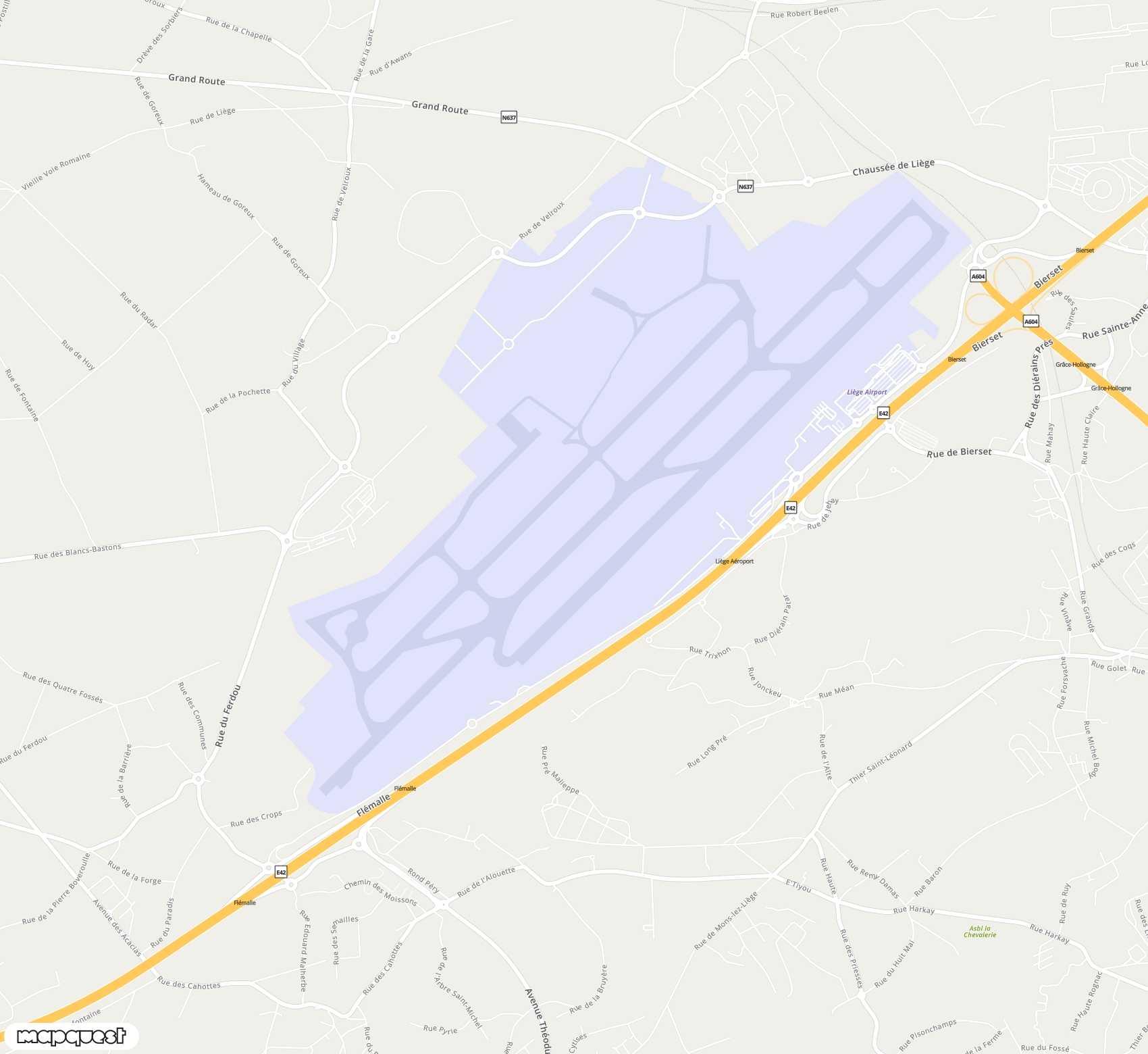 Informations about Liège airport (LGG)