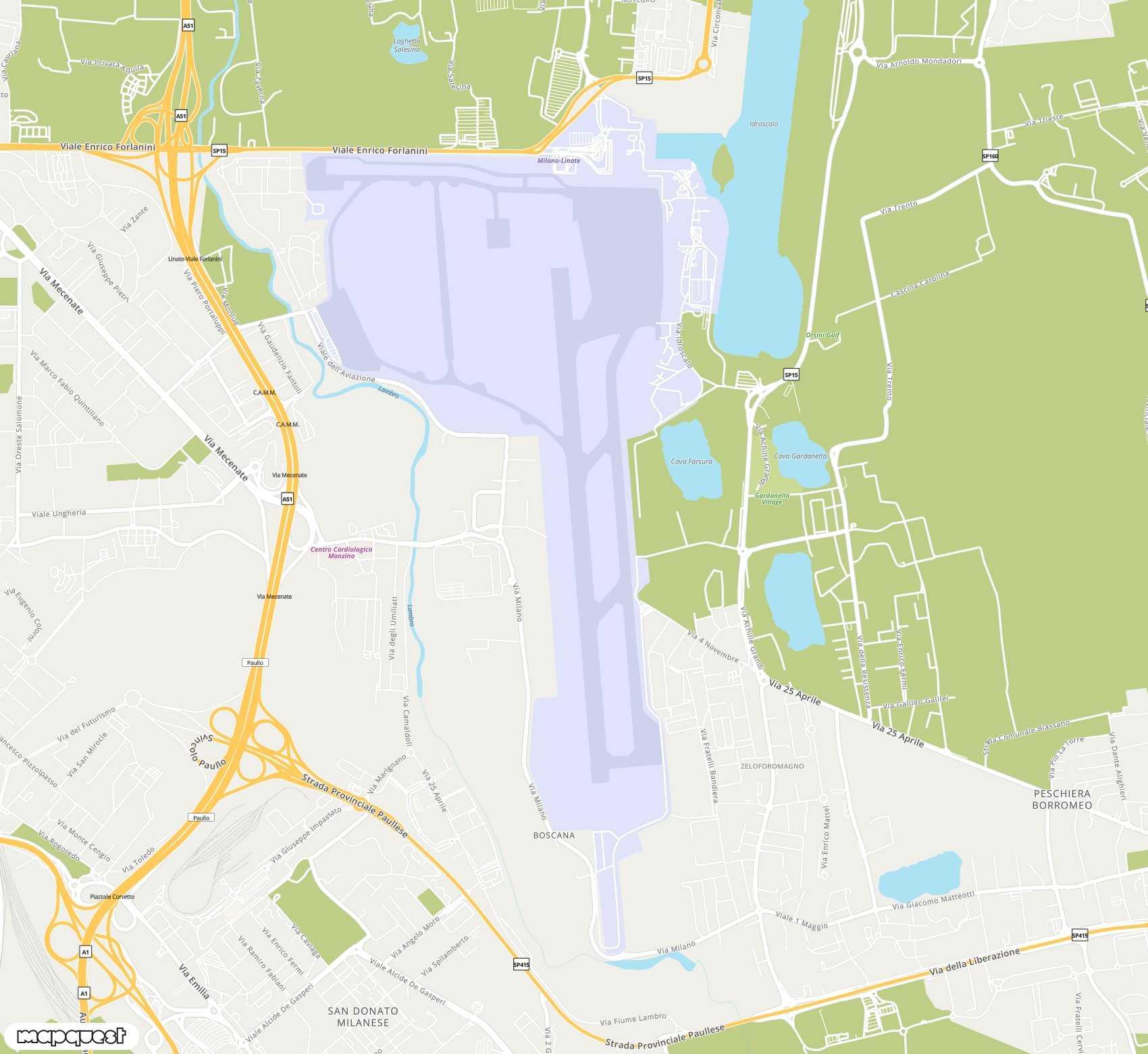 Informations about Milano Linate airport (LIN)