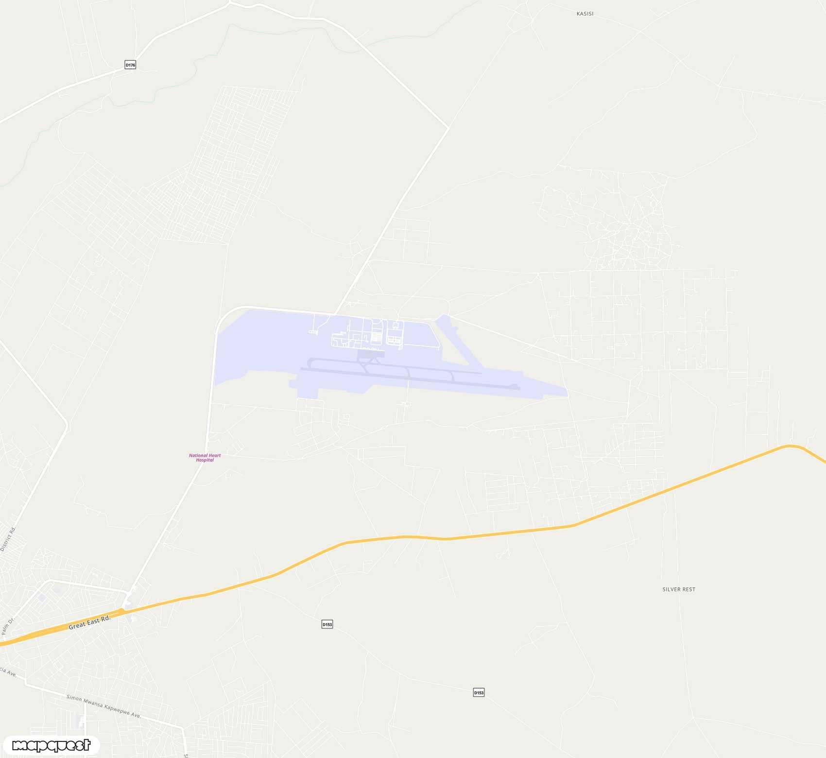 Infos sur l'Aéroport international de Kenneth Kaunda (LUN)